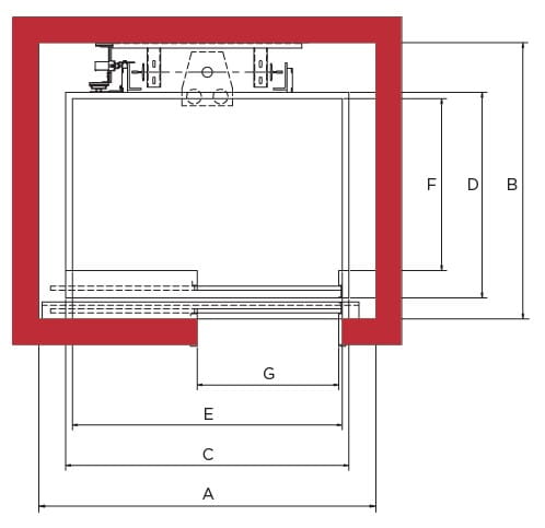 Freedom Cantilever Holeless | Nidec Elevator Group