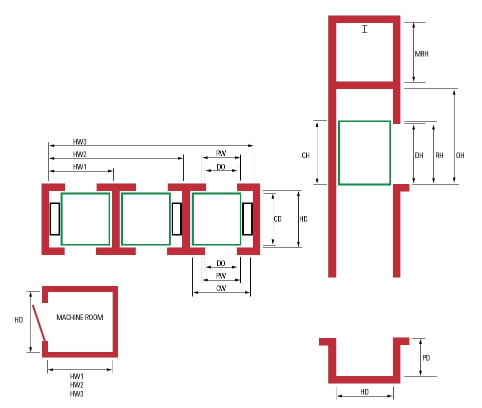 Elevator Dimensions Meters